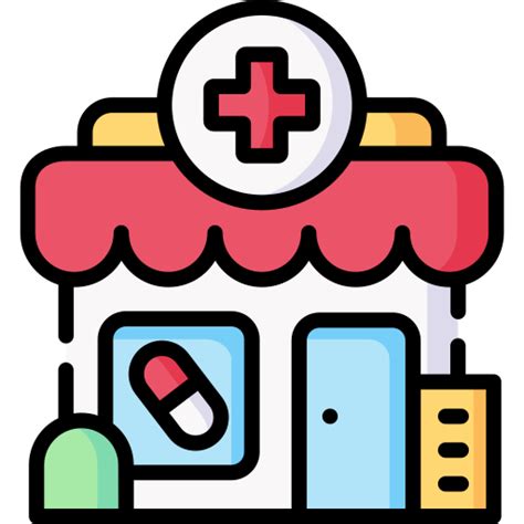 Icono De Farmacia Special Lineal Color