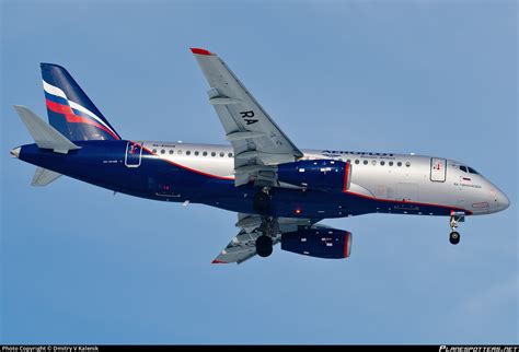 RA 89004 Aeroflot Russian Airlines Sukhoi Superjet 100 95B Photo By