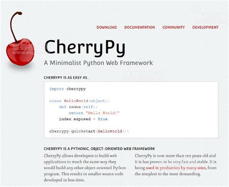 你值得拥有的十佳python框架 cherrypy flask csdn博客