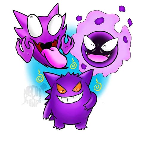 Necromance On Instagram Disponible Gengar Haunter Gastly