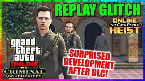 CAYO PERICO HEIST REPLAY GLITCH BIG DEVELOPMENT AFTER DLC GTA 5