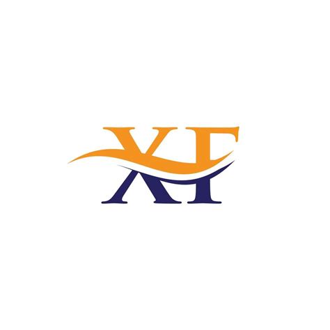 XF Linked Logo For Business And Company Identity Creative Letter XF
