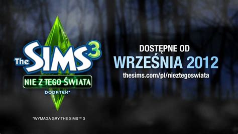 The Sims 3 Nie z tego świata zwiastun YouTube