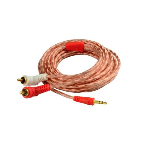 Audiopipe Cable 3 5 A 2 RCA Machos Precio Guatemala