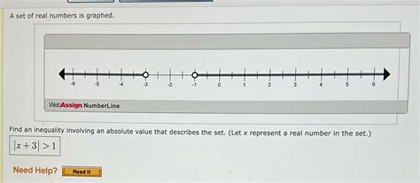 [solved] a set of real numbers is graphed 2 5 2 0 webassign numberline course hero