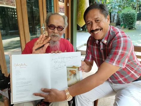 Saat Duo Djoko Pekik Bertemu Dan Ini Yang Dikenang Krjogja