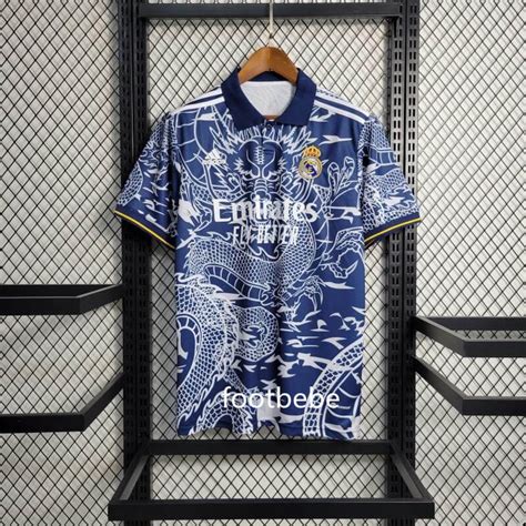 Maillot Real Madrid Dragon Bleu Footbebe