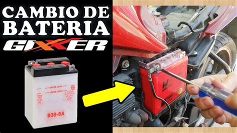 Cambiar BATERIA GIXXER 150 Modificación 1 YouTube