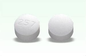 257 Pill White Oval 6mm Pill Identifier