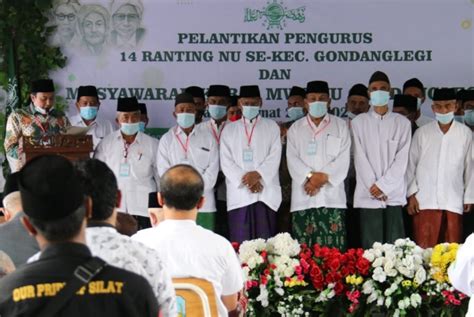 Bupati Hadiri Pelantikan Pengurus Ranting Dan Musker NU Gondanglegi