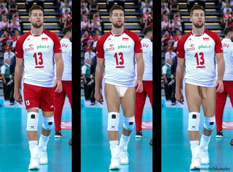 Naked Male Volleyball