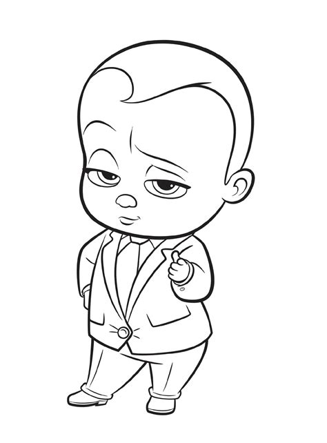 Dessin Baby Boss 23 coloriages à imprimer