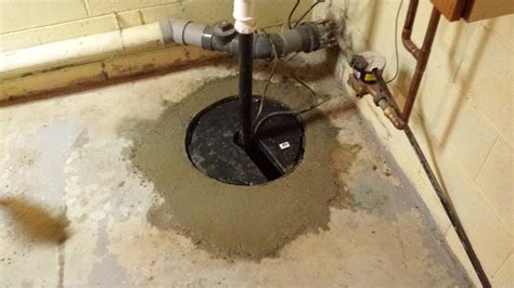 Installing A Basement Sump Pump Image To U