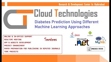 diabetes prediction using different machine learning approaches ieee projects hyderabad
