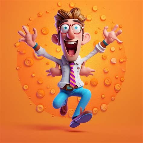 Premium Photo 3d Pixar Style Animated Character
