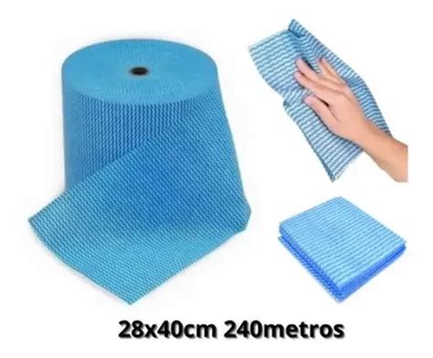 Panos De Limpeza Pano Perflex Multiuso Geral Rolo Bobina
