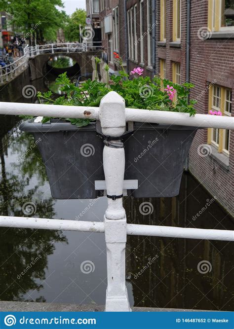 La Ciudad De La Cer Mica De Delft En Los Pa Ses Bajos Foto De Archivo