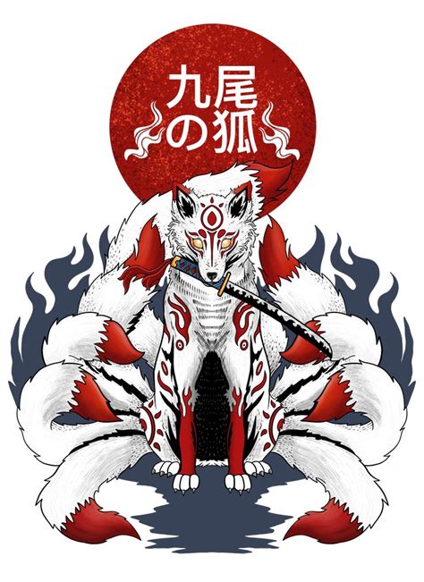 Mystical Enchantress The Legend Of The Nine Tailed Kitsune By Holymayo