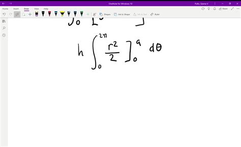 solved use a double integral in polar coordinates to find the volume of a cylinder of radius a