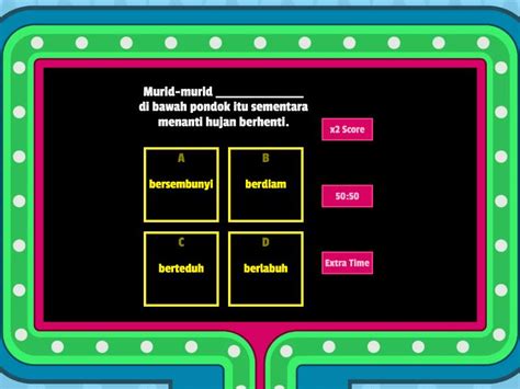 Kata Kerja Dalam Teks Deskripsi Gameshow Quiz