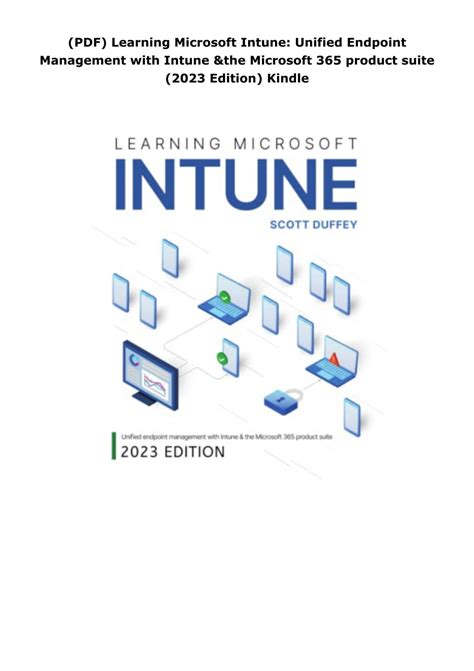 PDF Learning Microsoft Intune Unified Endpoint Management With