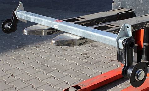 Obromsad axel till släpet KNOTT VG7 750 kg 1260 mm UNITRAILER