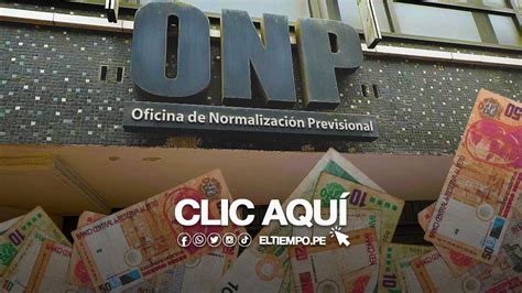 Requisitos del Bono de Reconocimiento ONP 2023 Cómo se cobrará El