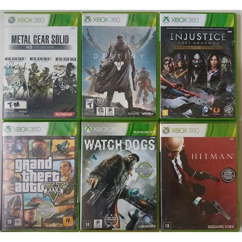 Jogos Originais Xbox M Dia Fisica Shopee Brasil