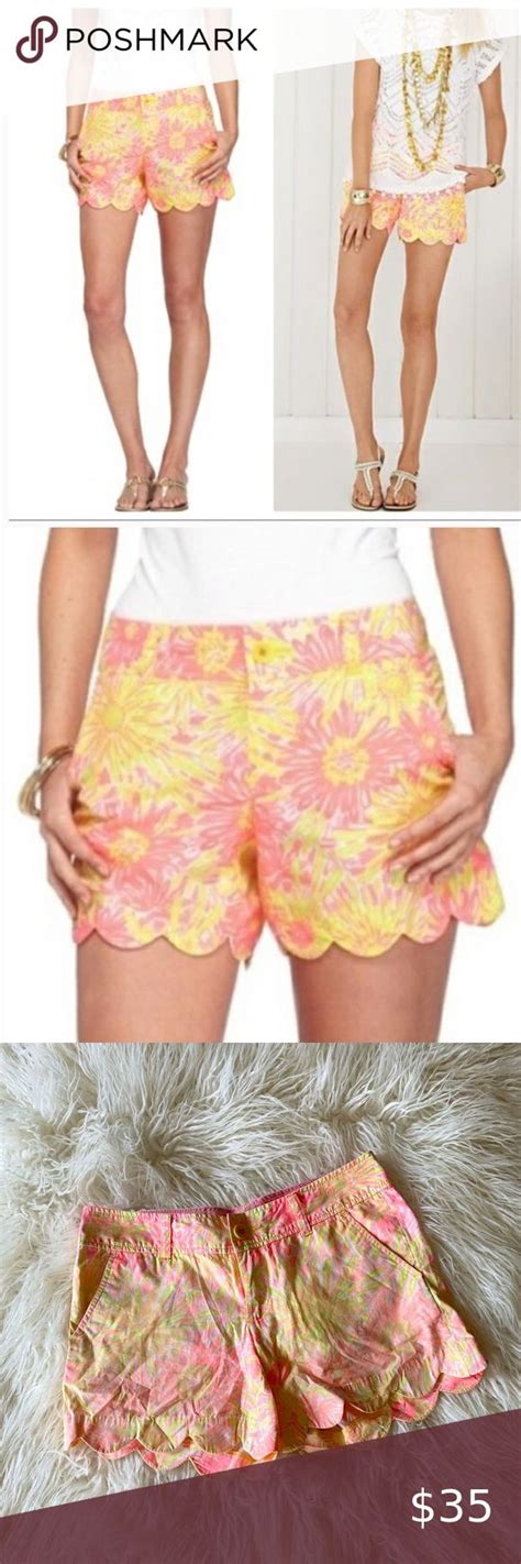 Lilly Pulitzer Buttercup Shorts Sun Kissed Glow 00 Lilly Pulitzer