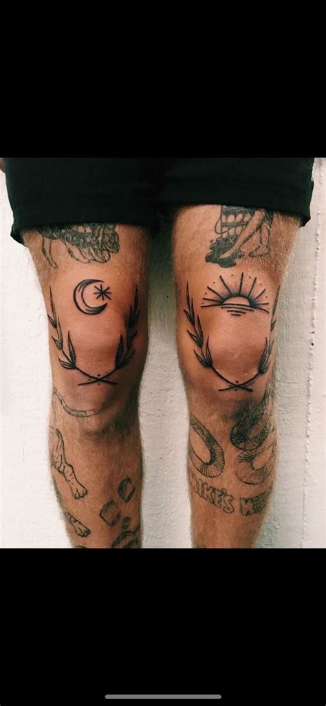 A Person With Tattoos On Their Legs