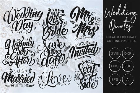 213 Wedding Svgs SVG PNG EPS DXF File