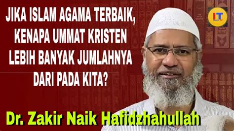 Jika Islam Adalah Agama Terbaik Kenapa Kristen Lebih Bnyak Jumlahnya