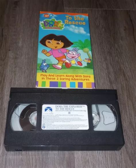 Nickelodeon Nick Jr Dora The Explorer To The Rescue Vhs