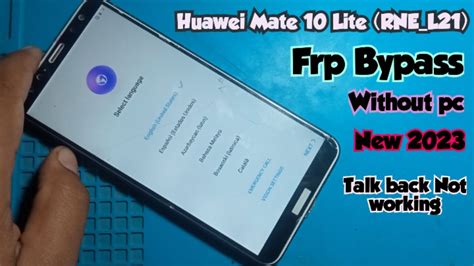 Huawei Rne L Bypass Google Account New Huawei Mate Lite Rne