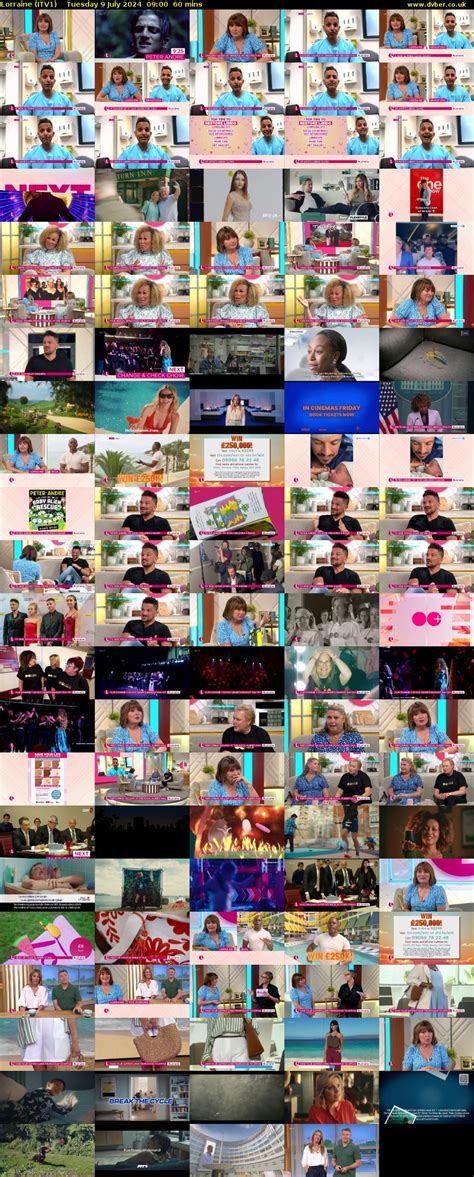 Lorraine ITV1 2024 07 09 0900