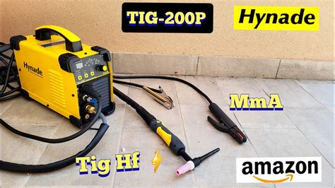 SALDATRICE MMA TIG HF DC HYNADE TIG200P BY BESTARC ALTA FREQUENZA