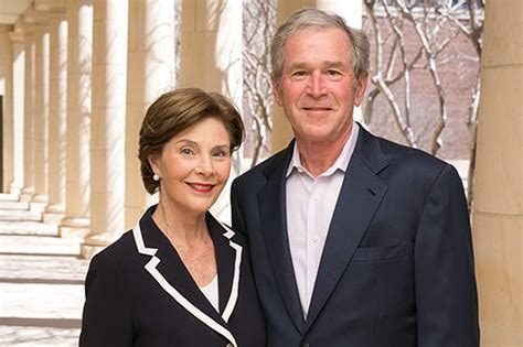 Former President George W Bush Laura Bush Named Recipients Of 2018