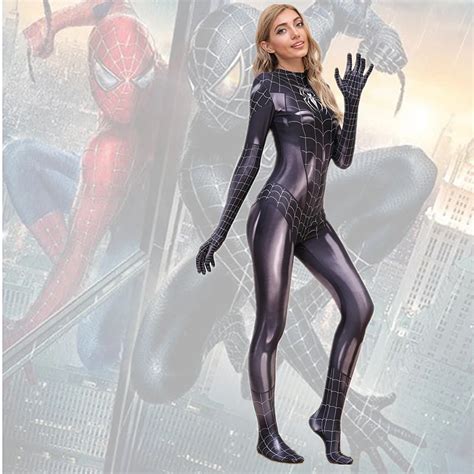 The Amazing Spider Man Costume Cosplay Suit Peter Parker Female Version
