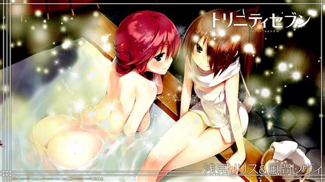Asami Lilith And Kazama Levy Trinity Seven Drawn By Nao Akinari