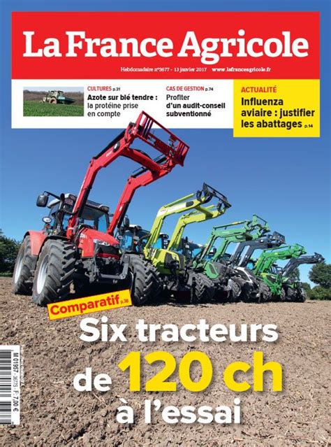 Couverture Du Magasine La France Agricole France Agricole