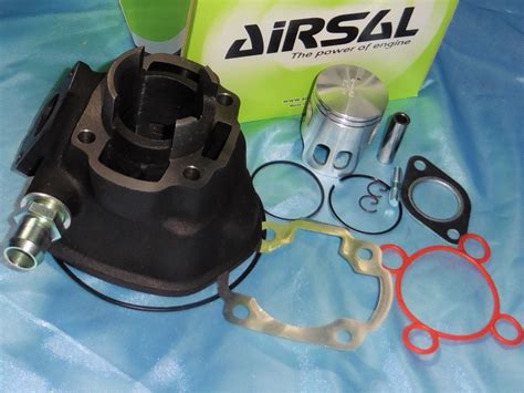 Cylindre piston sans culasse 50cc Ø40mm AIRSAL fonte minarelli