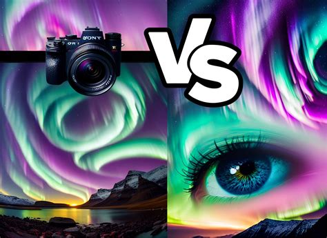 Northern Lights An Eye Vs Camera Comparison