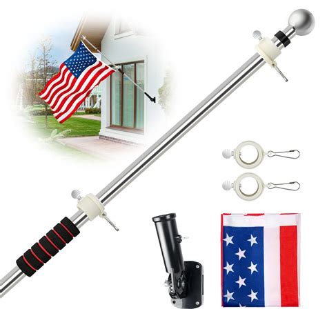 Buy Vaiigo Ft Pole Telescopic Stainless Steel Spinning Pole With