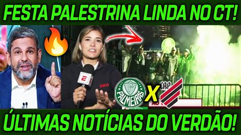 TÁ CHEGANDO A HORA NAÇÃO ALVIVERDE EMPURRA TIME NO CT ÚLTIMAS