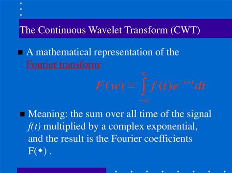 wavelets transform and multiresolution analysis презентация онлайн
