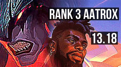AATROX Vs K SANTE TOP Rank 3 Aatrox 8 0 3 73 Winrate Legendary