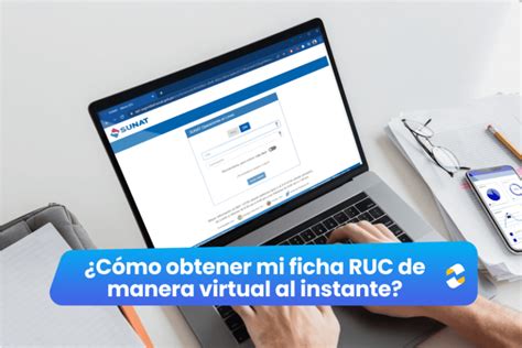 Cómo obtener mi ficha RUC de manera virtual al instante