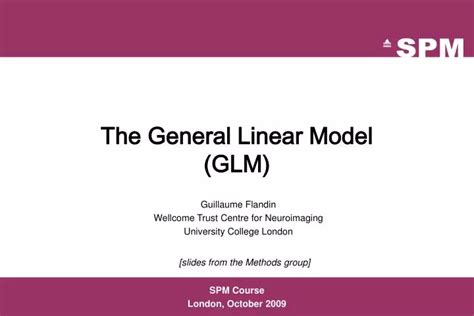 Ppt The General Linear Model Glm Powerpoint Presentation Free