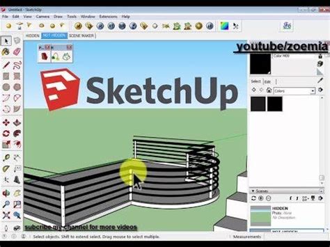 Sketchup Tips And Tricks For Follow Me Tool In Sketchup YouTube