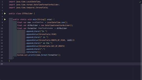 Creating A Custom DateTimeFormatter In Java YouTube